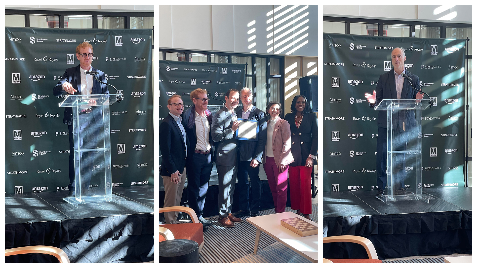 Mcmillan Metro Faerber Celebrates Strathmore Square Grand Opening